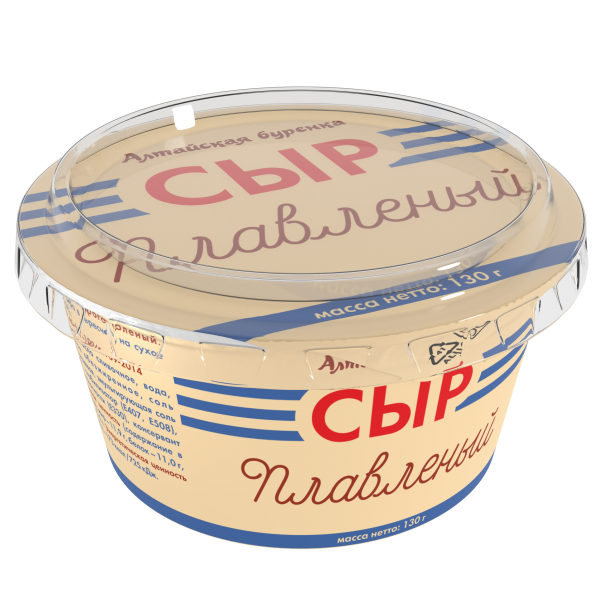 Плавленые и рассольные сыры "Алтайская Буренка"